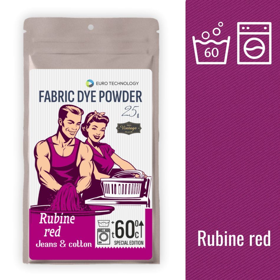 «Rubine red» рубиновая низкотемпературная краска-краситель - EURO ...