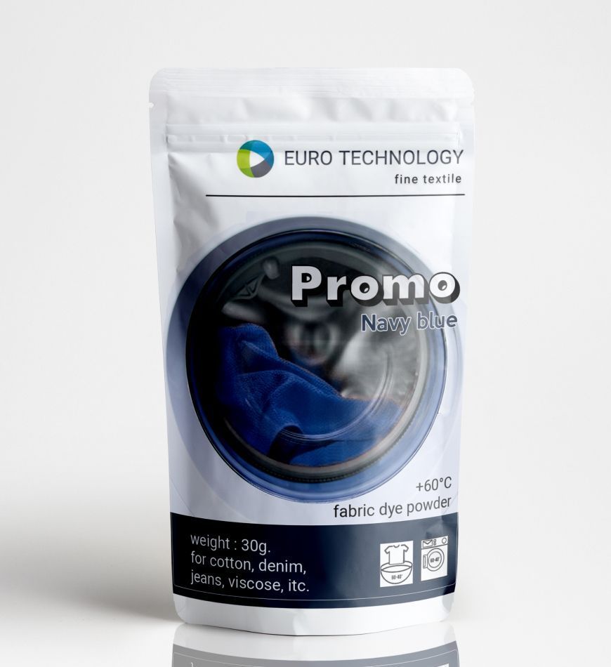 Серія Promo "Navy blue" синя низькотемпературна фарба-барвник, 30 г ...